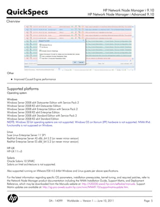 Hp nni installation guide | PDF