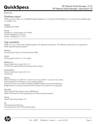 Hp nni installation guide | PDF