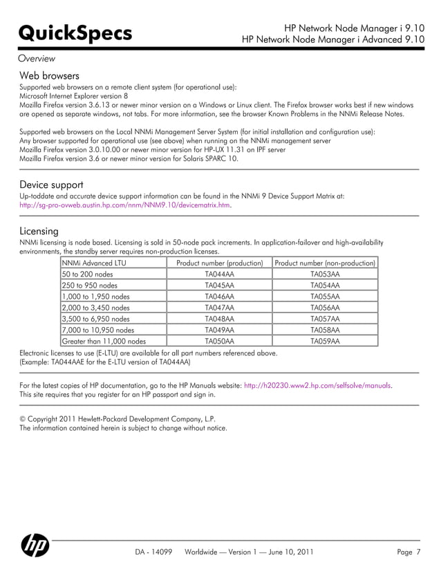 Hp nni installation guide | PDF