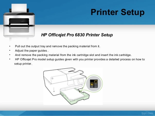 Hp Officejet Pro 6830 Unboxing Setup Youtube