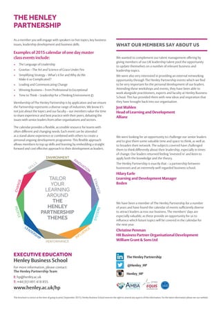 The Henley Partnership Overview v0.8 | PDF