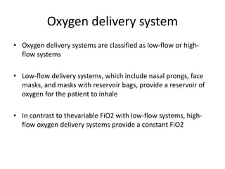 Monitoring Hypoxia and oxygen supplementation | PPTX