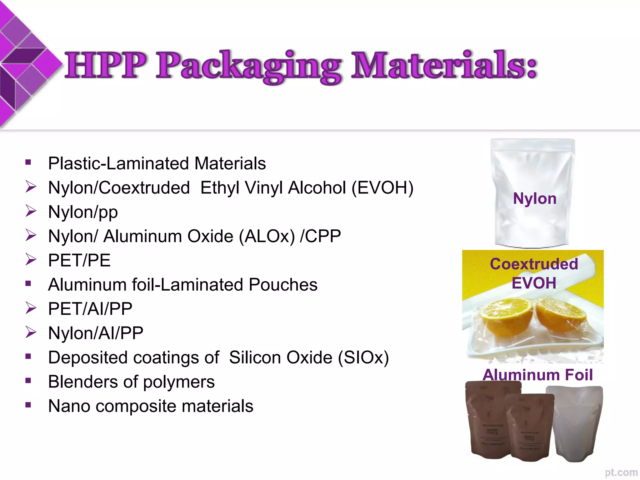 High pressure processing of food | PPT