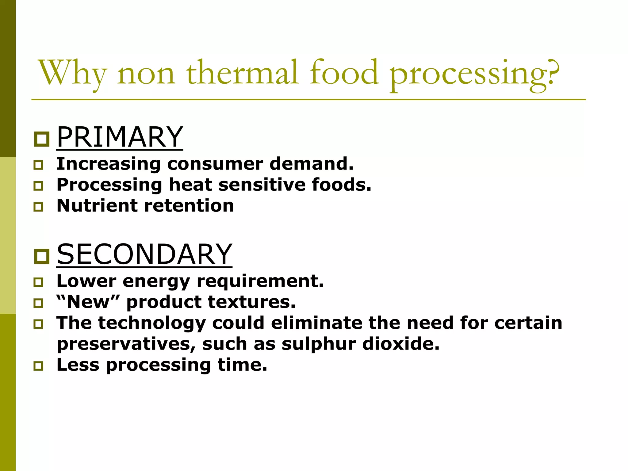 High Pressure Processing | PPT