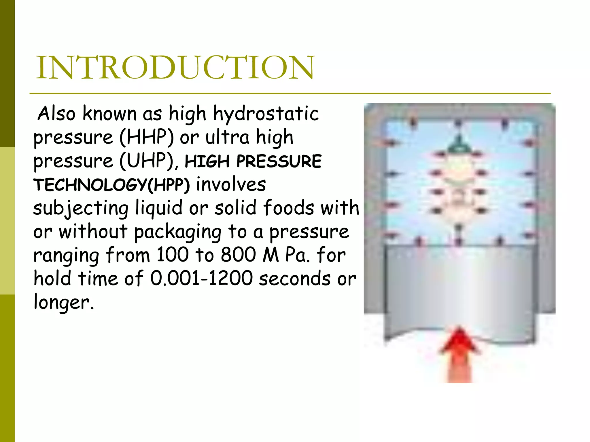 High Pressure Processing | PPT