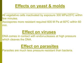 High Pressure Processing | PPT