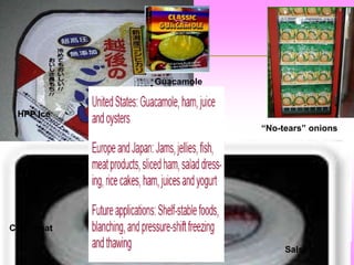 High Pressure Processing | PPT