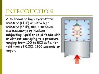 High Pressure Processing | PPT