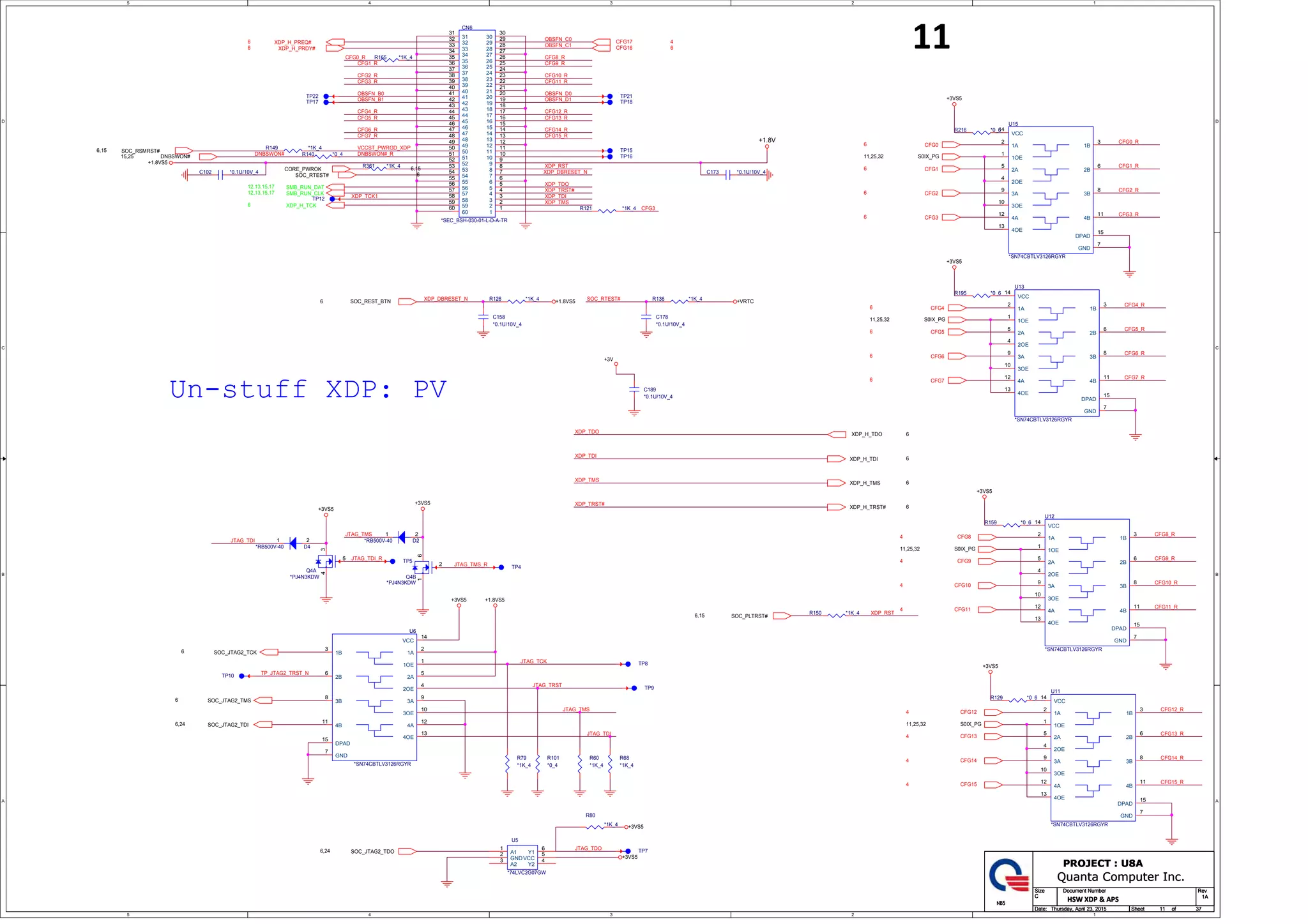HP Pavilion 15 F Quanta U8A DA0U8AMB6A0 REV 1A UMA Schematic Diagram.pdf