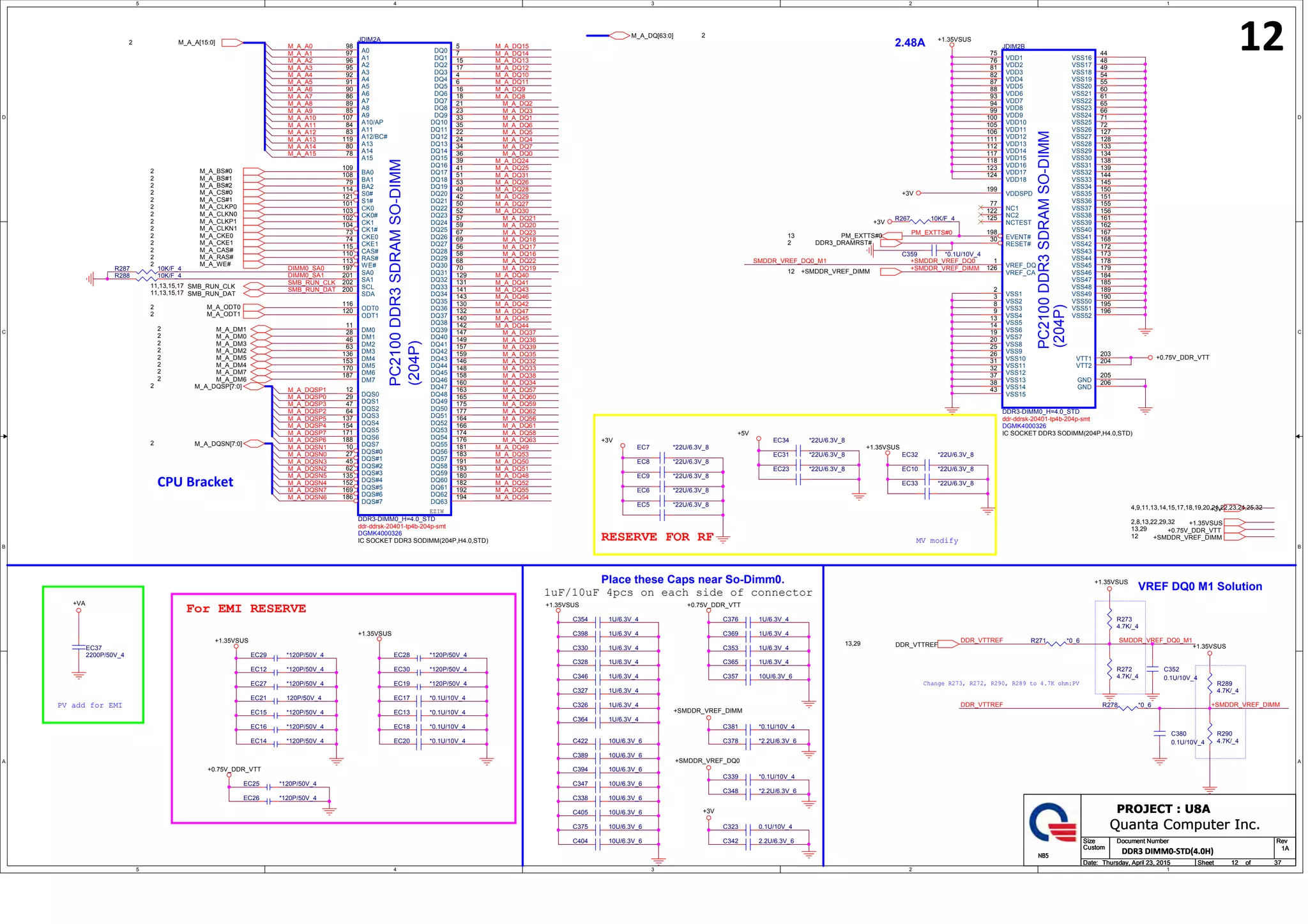 HP Pavilion 15 F Quanta U8A DA0U8AMB6A0 REV 1A UMA Schematic Diagram.pdf