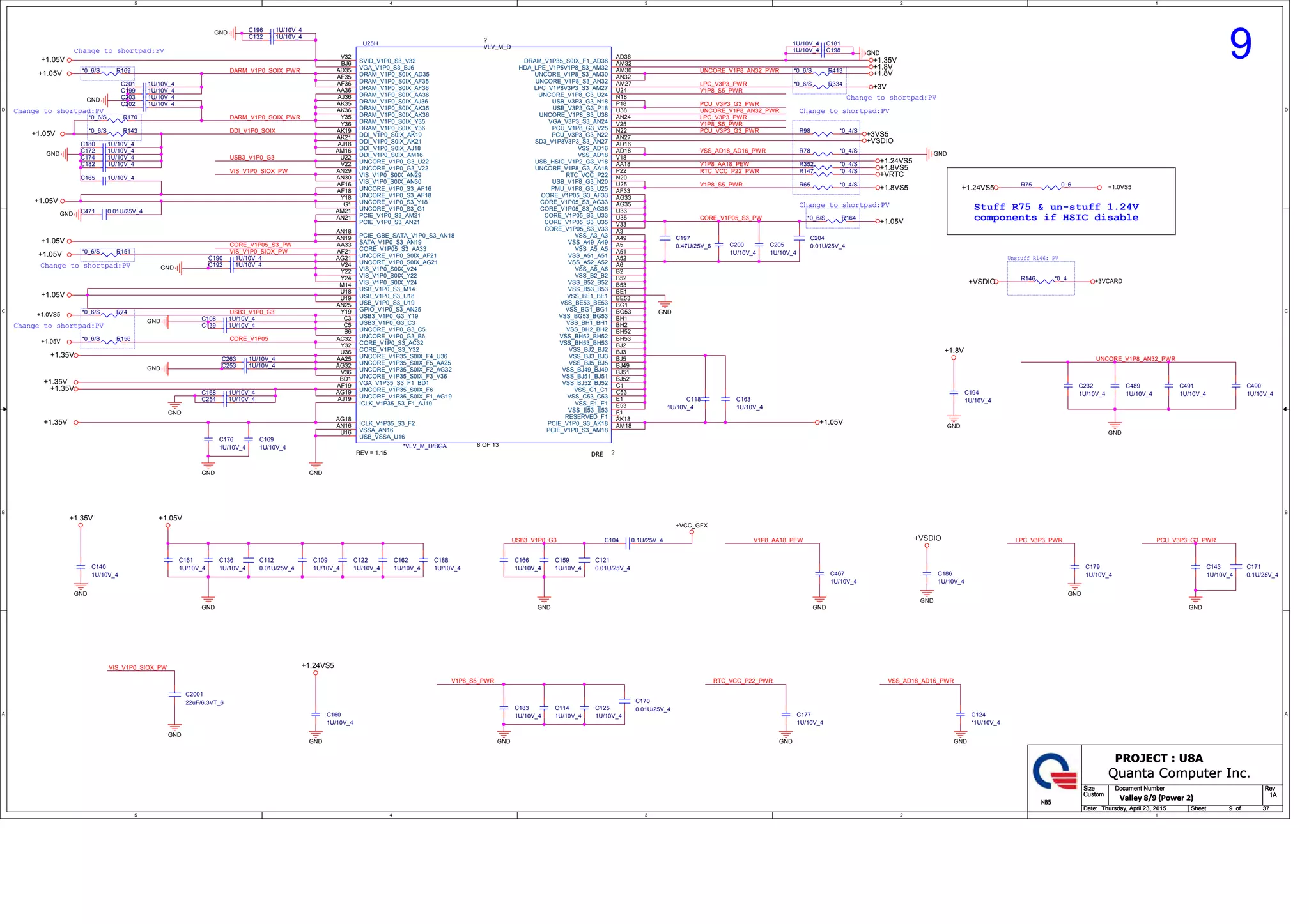 HP Pavilion 15 F Quanta U8A DA0U8AMB6A0 REV 1A UMA Schematic Diagram.pdf