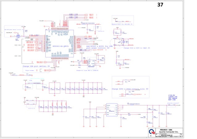 HP Pavilion 15 F Quanta U8A DA0U8AMB6A0 REV 1A UMA Schematic Diagram.pdf | Computer Peripherals ...