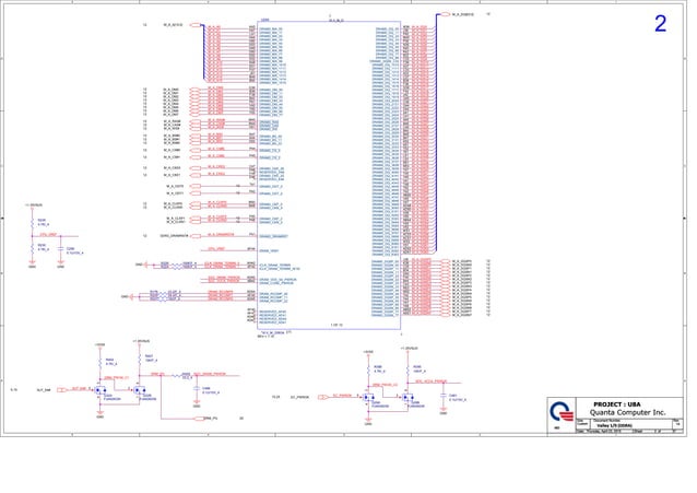 HP Pavilion 15 F Quanta U8A DA0U8AMB6A0 REV 1A UMA Schematic Diagram.pdf | Computer Peripherals ...