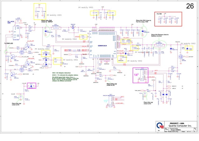 HP Pavilion 15 F Quanta U8A DA0U8AMB6A0 REV 1A UMA Schematic Diagram.pdf | Computer Peripherals ...