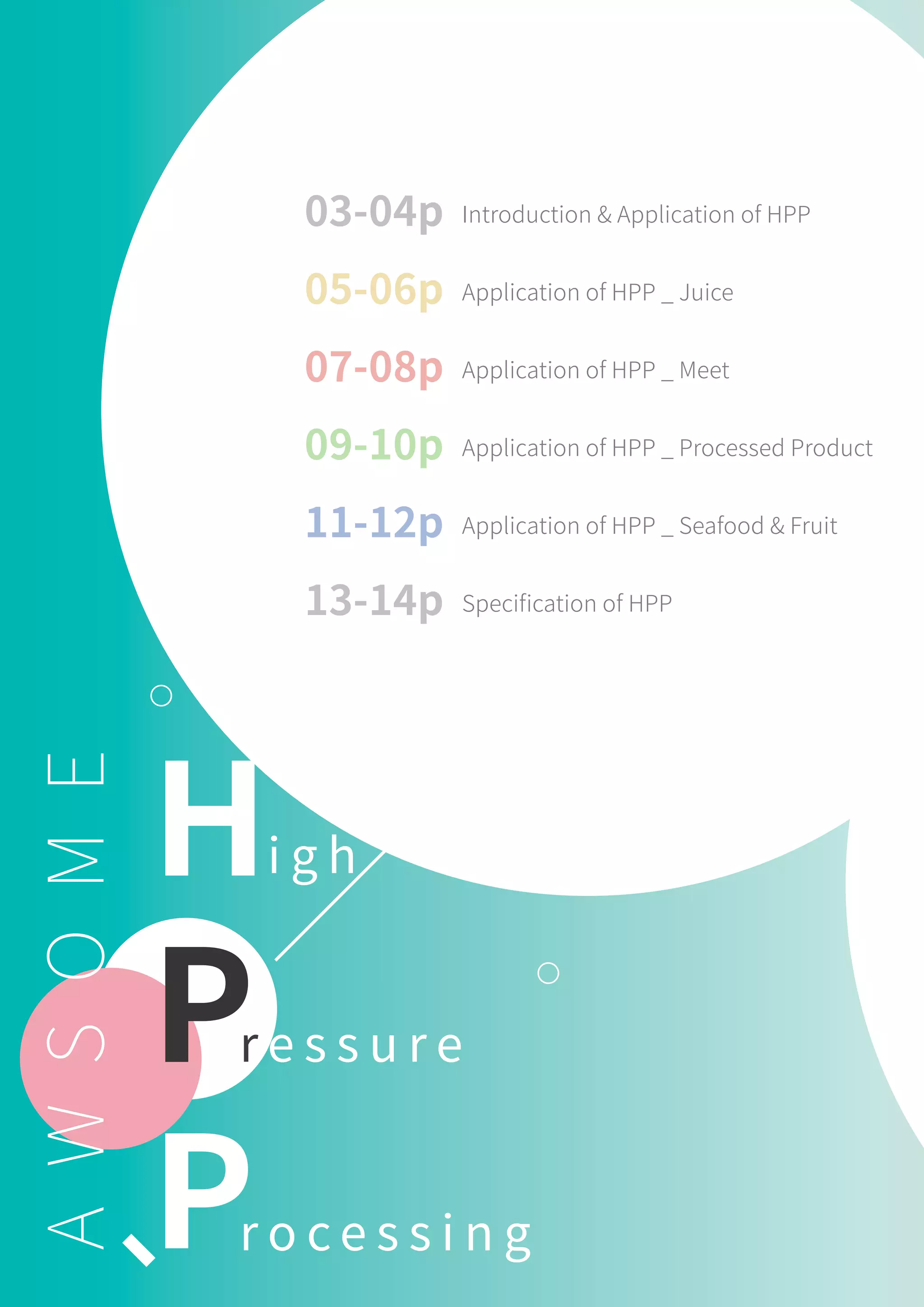 High Pressure Processing HPP Catalog(EN) | PDF