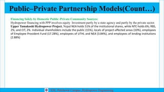 Hyddropower projects Financing Models | PPTX