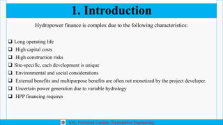 Hyddropower projects Financing Models | PPTX