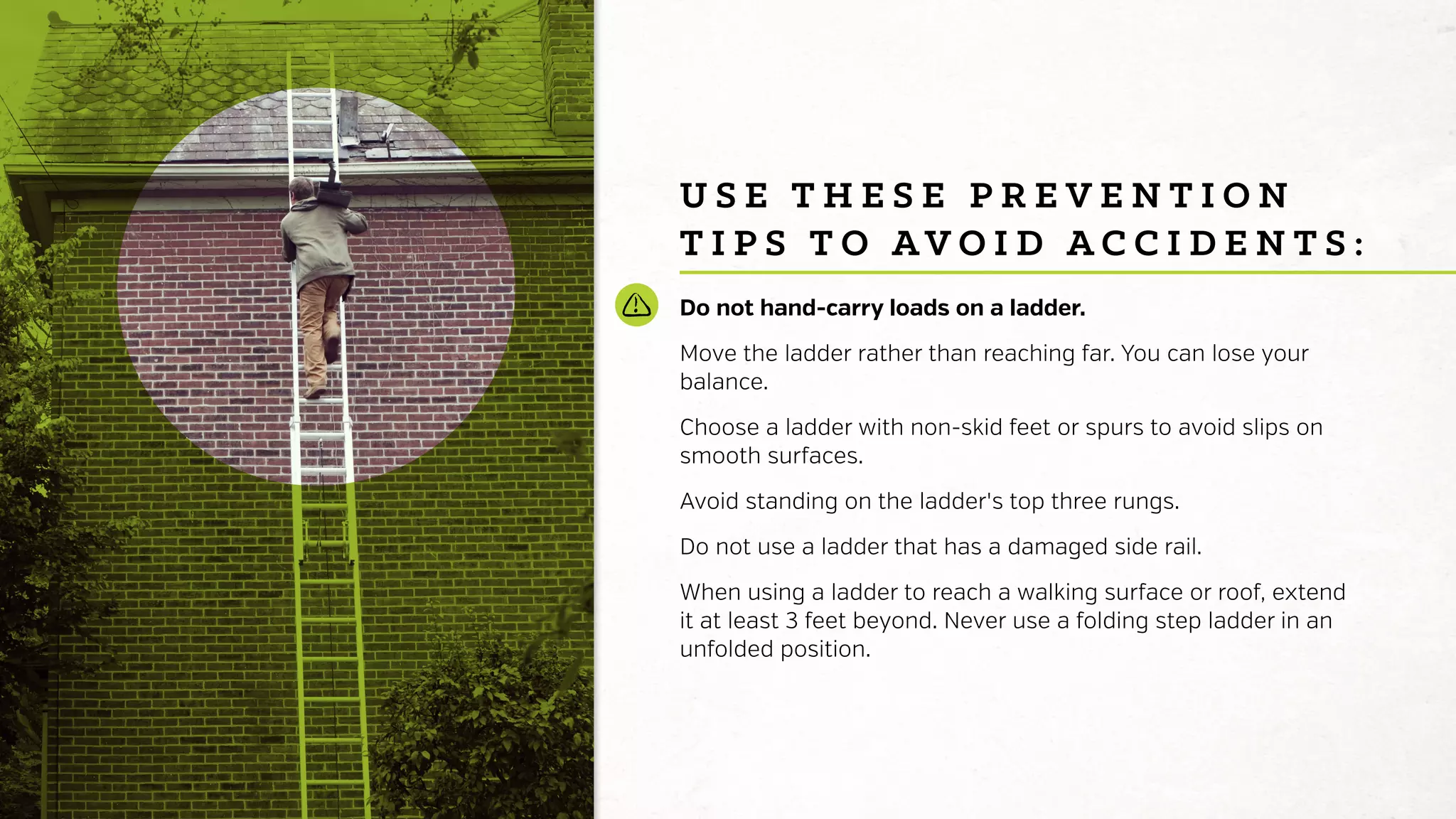 Portable Ladder Safety | PDF