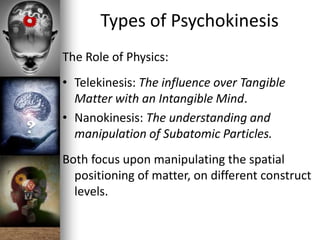 Hypothetical Psychokinetic Potential PowerPoint | PPTX