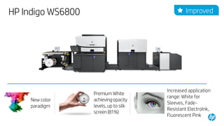 The new HP Indigo Digital Press portfolio at drupa 2016 | PPT