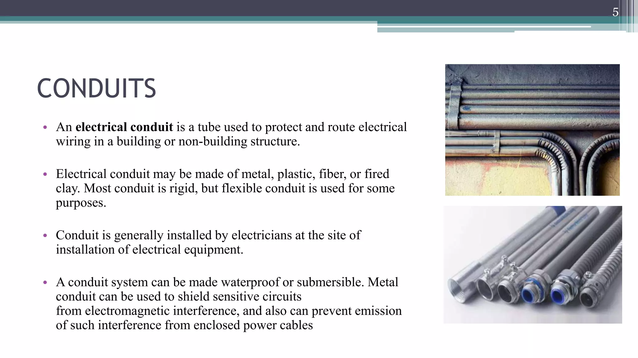 Fluid conductors: Design and selection criteria | PPTX