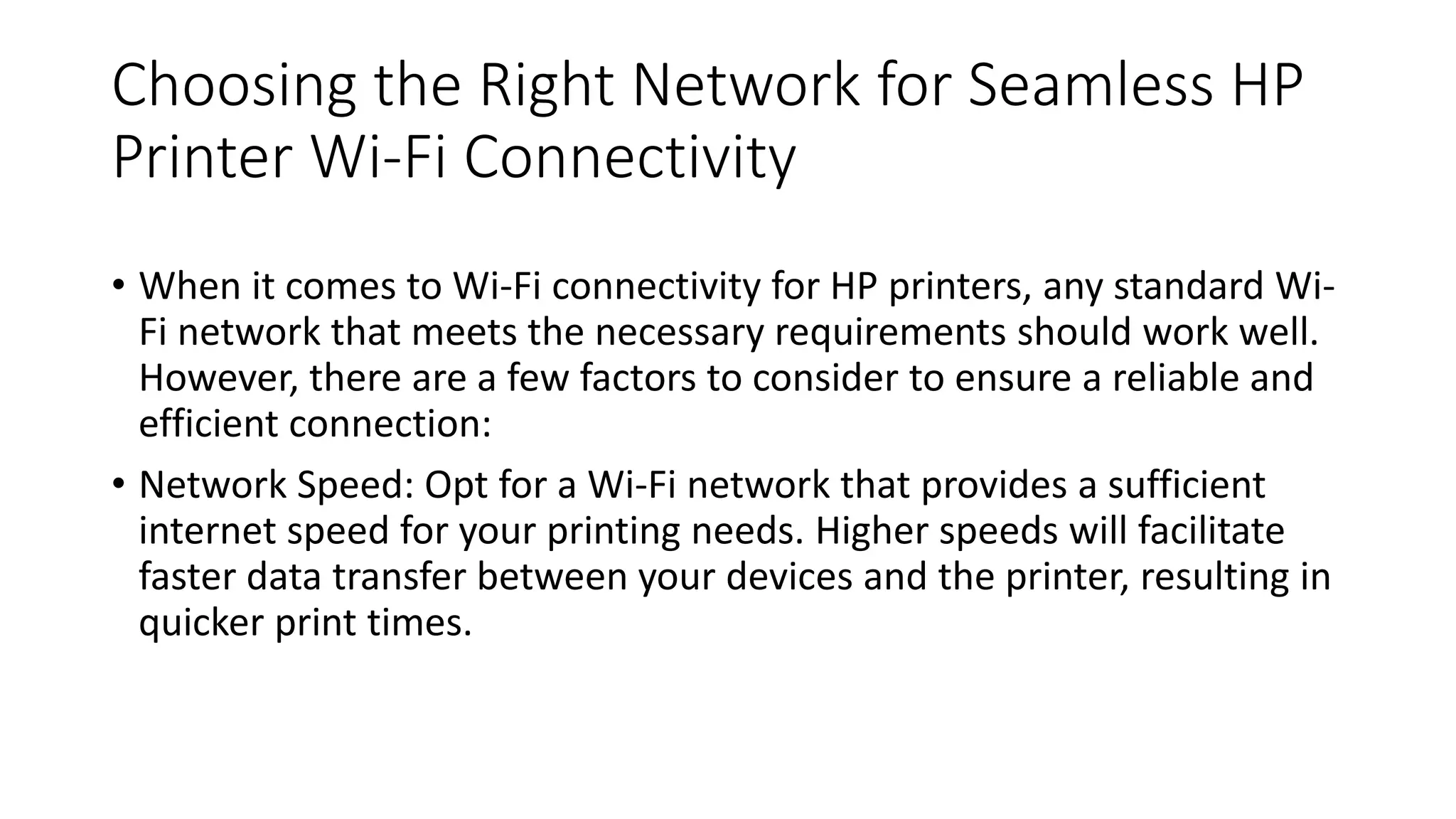 HP Printer | PPTX | Operating Systems | Computer Software and Applications