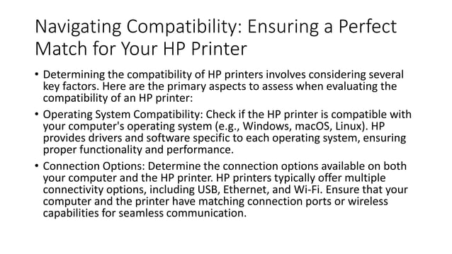 HP Printer | PPT