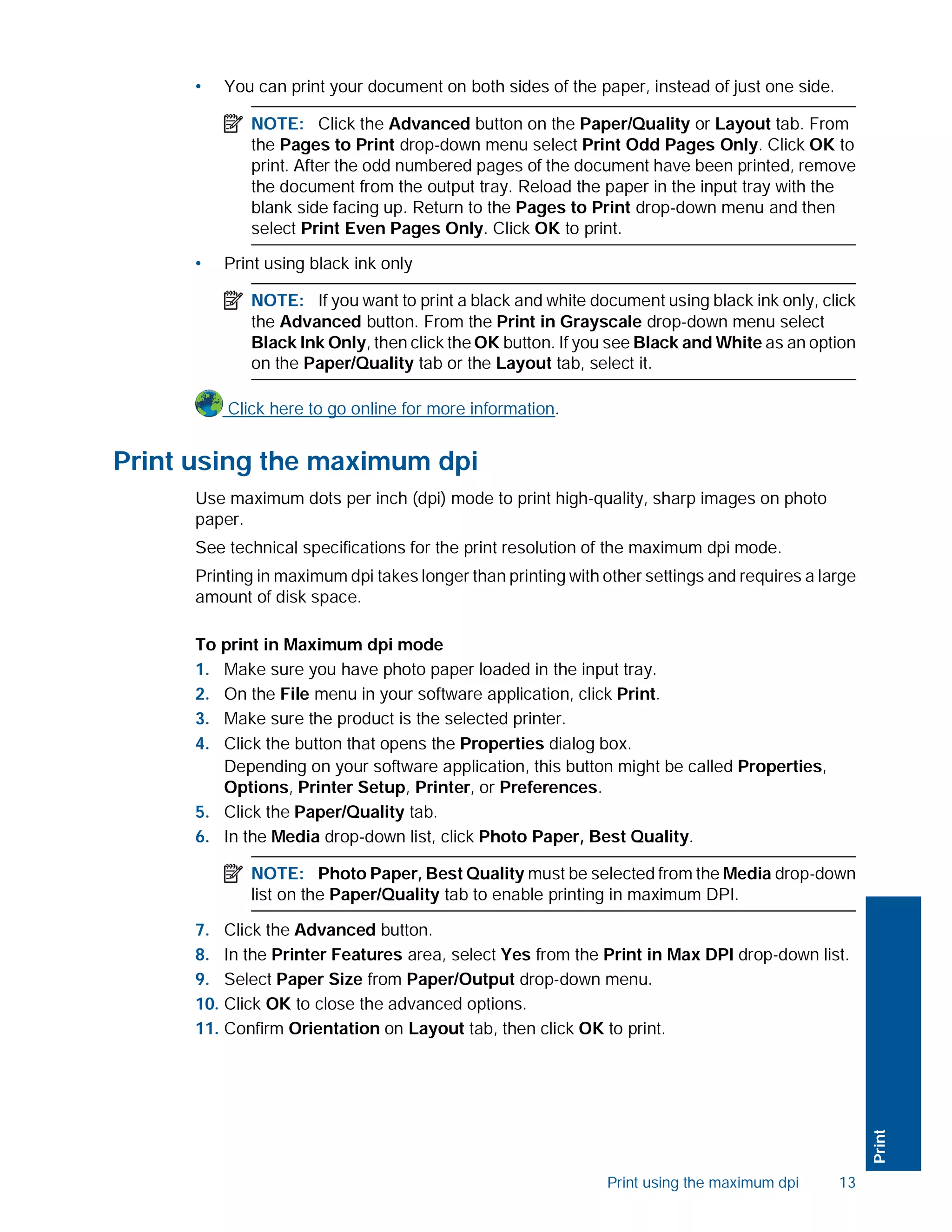Hp printer manual | PDF