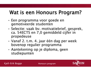 Honours Programme Praktijkgericht Onderzoek: Changing Cities: People ...