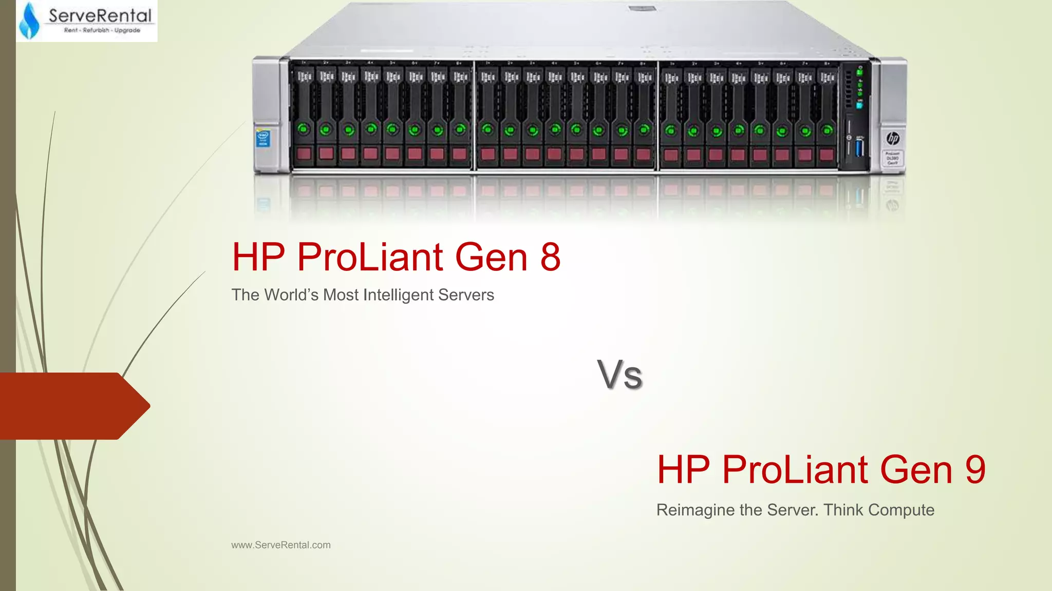 Hp proLiant servers | PPTX