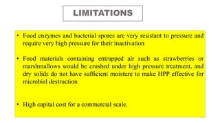 High pressure processing | PPTX