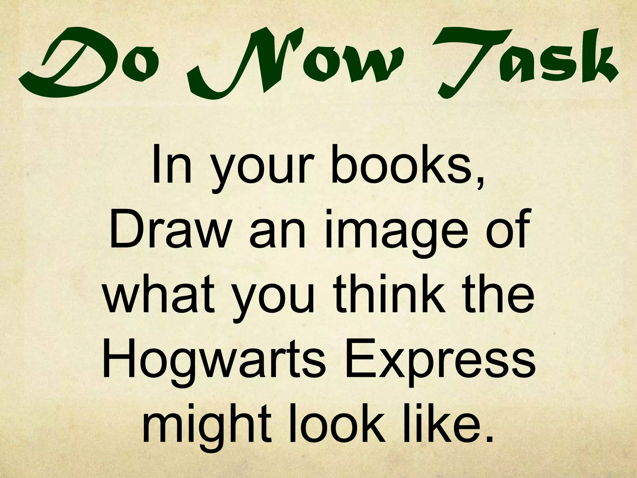 Harry Potter Book 1 Quick Quizzes and Do Now Tasks | PPTX