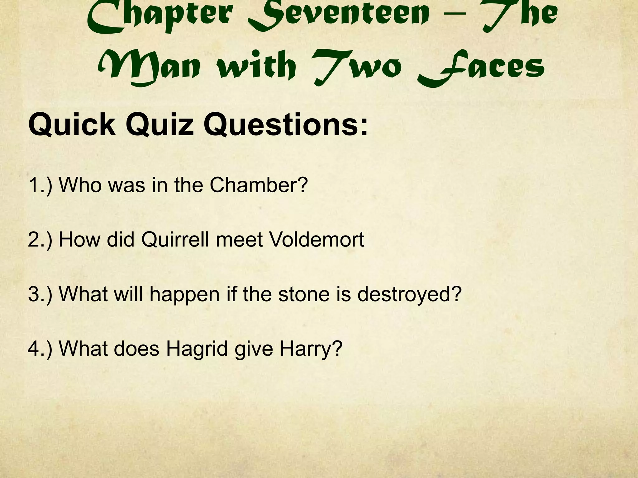 Harry Potter Book 1 Quick Quizzes and Do Now Tasks | PPTX