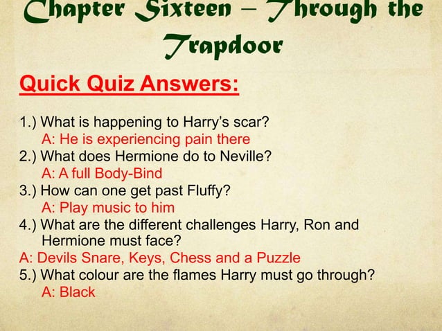 Harry Potter Book 1 Quick Quizzes and Do Now Tasks | PPTX