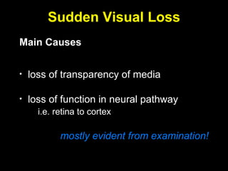 ocular diff diaganosis 1 | PPT