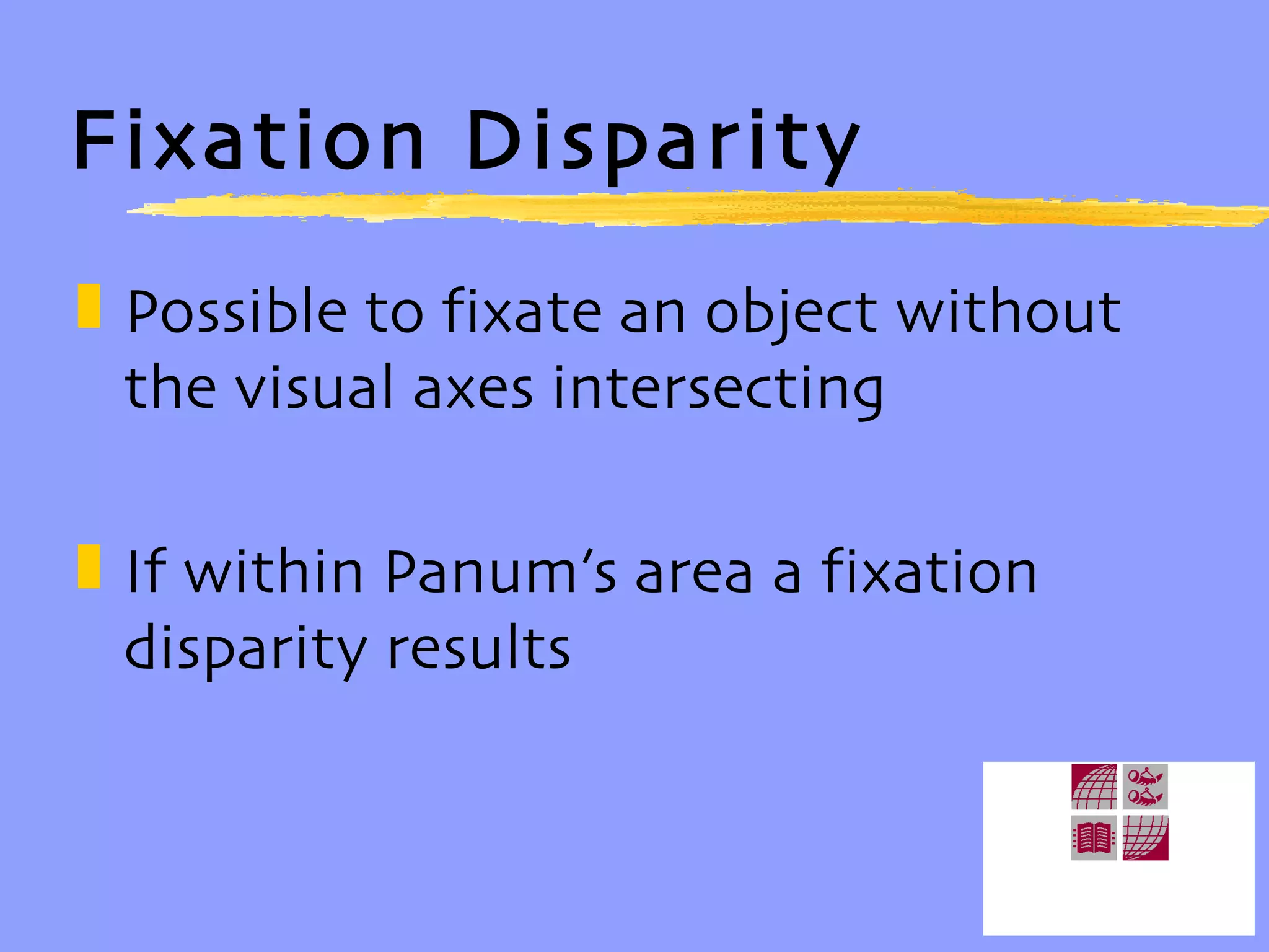 fixation disparity | PPT
