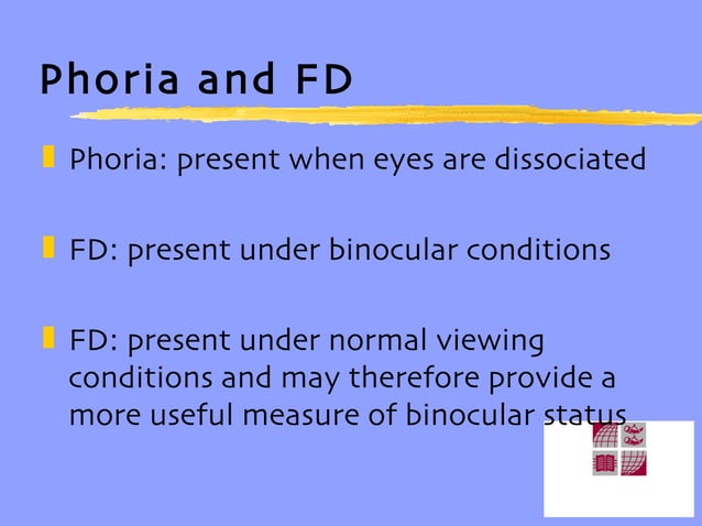 fixation disparity | PPT