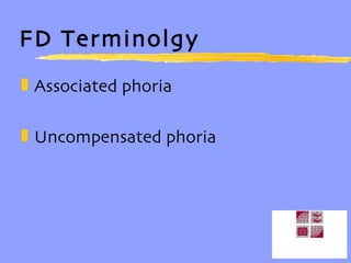 fixation disparity | PPT