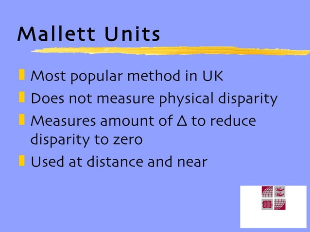 Mallet Unit | PPT | Eye and Vision Conditions | Diseases and Conditions