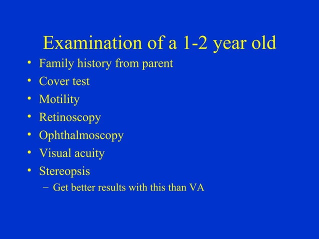 Studies of abnormal visual development | PPT | Eye and Vision ...