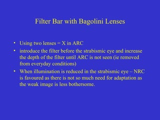 Sensory Adaptation to Strabismus | PPT