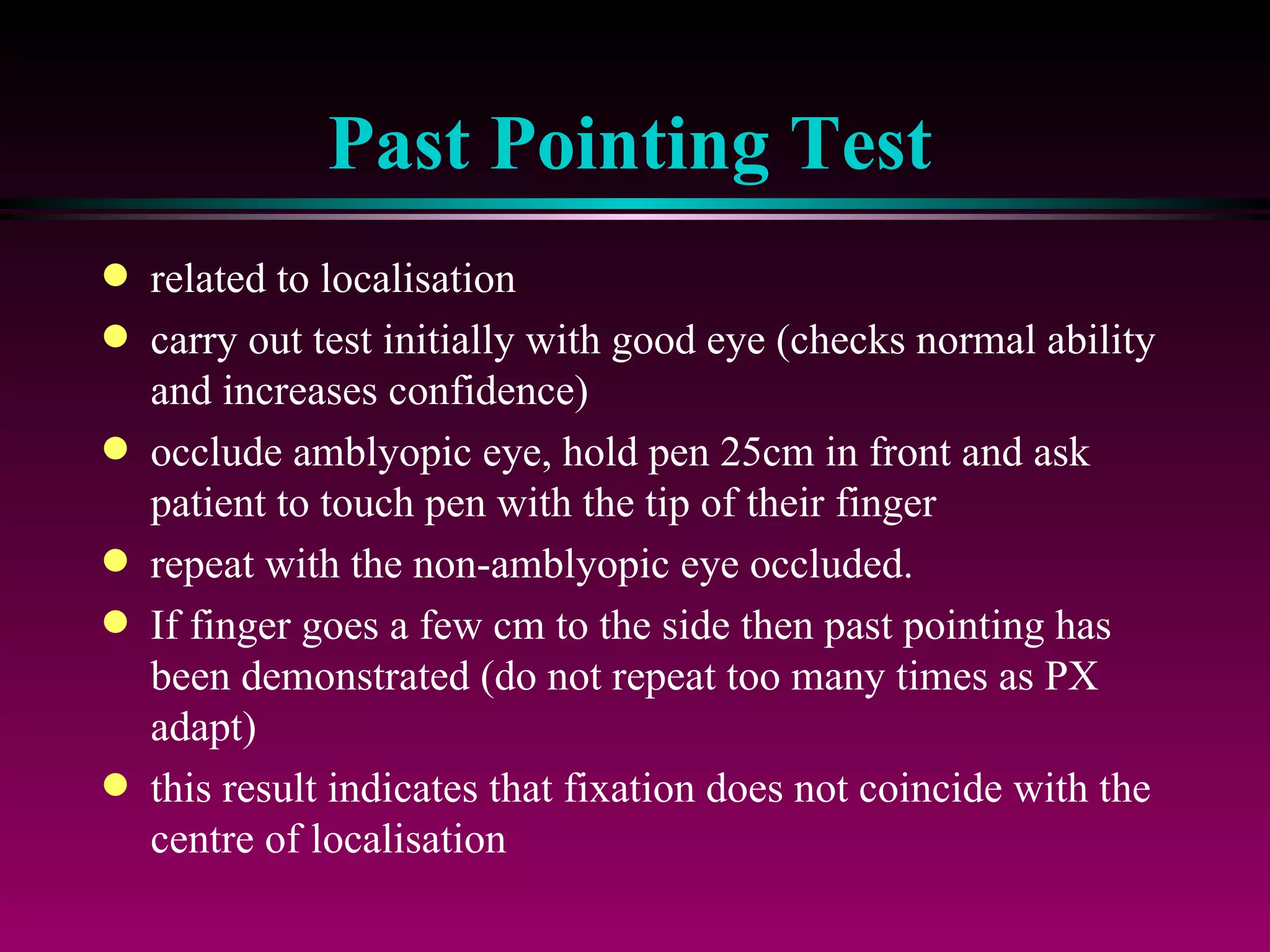 Eccentric Fixation | PPT