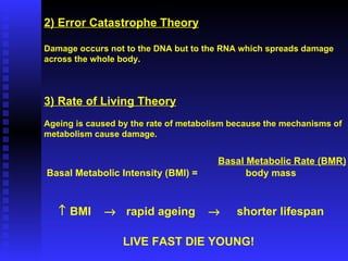 Aging Theories | PPT