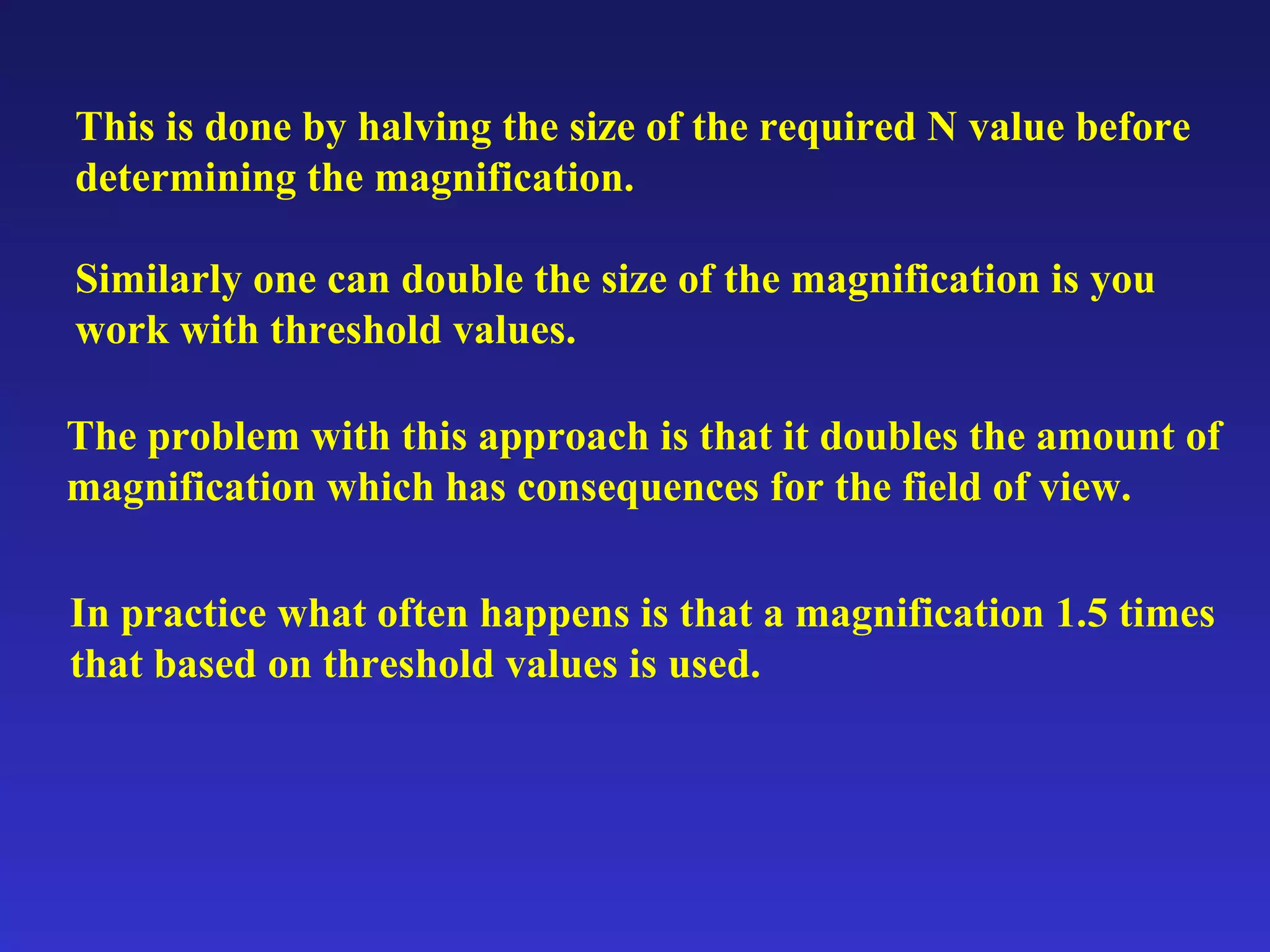 Magnification | PPT