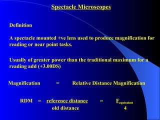 Spectacle Microscopes | PPT