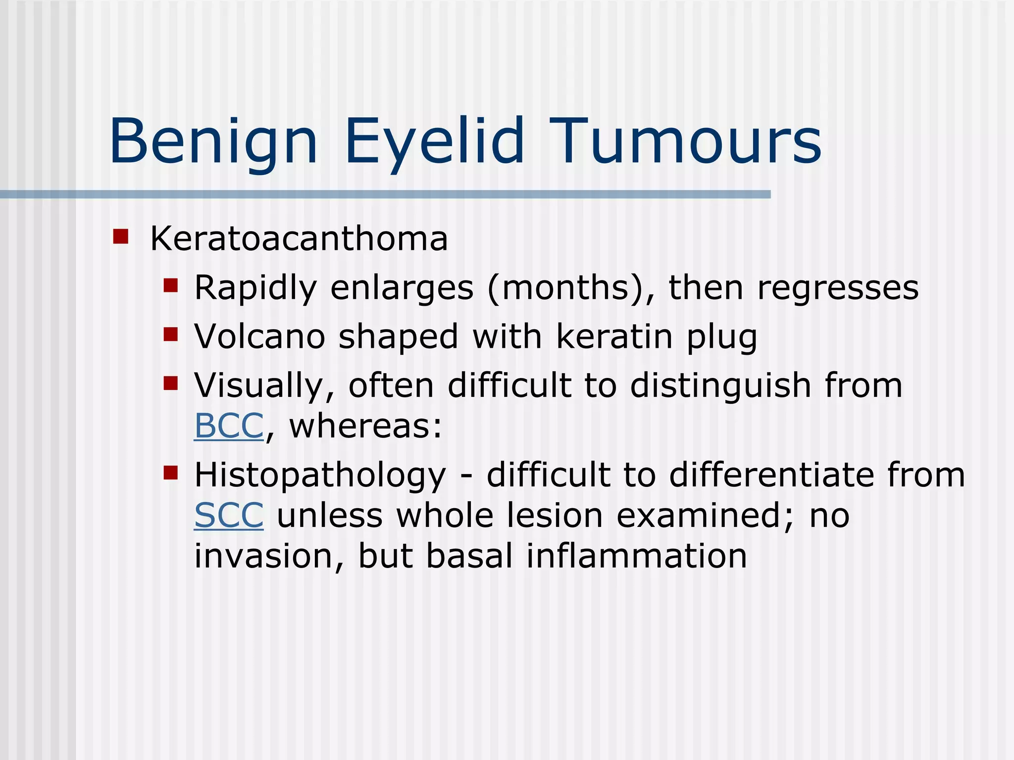 DISORDERS OF THE EYELIDS 2 | PPT