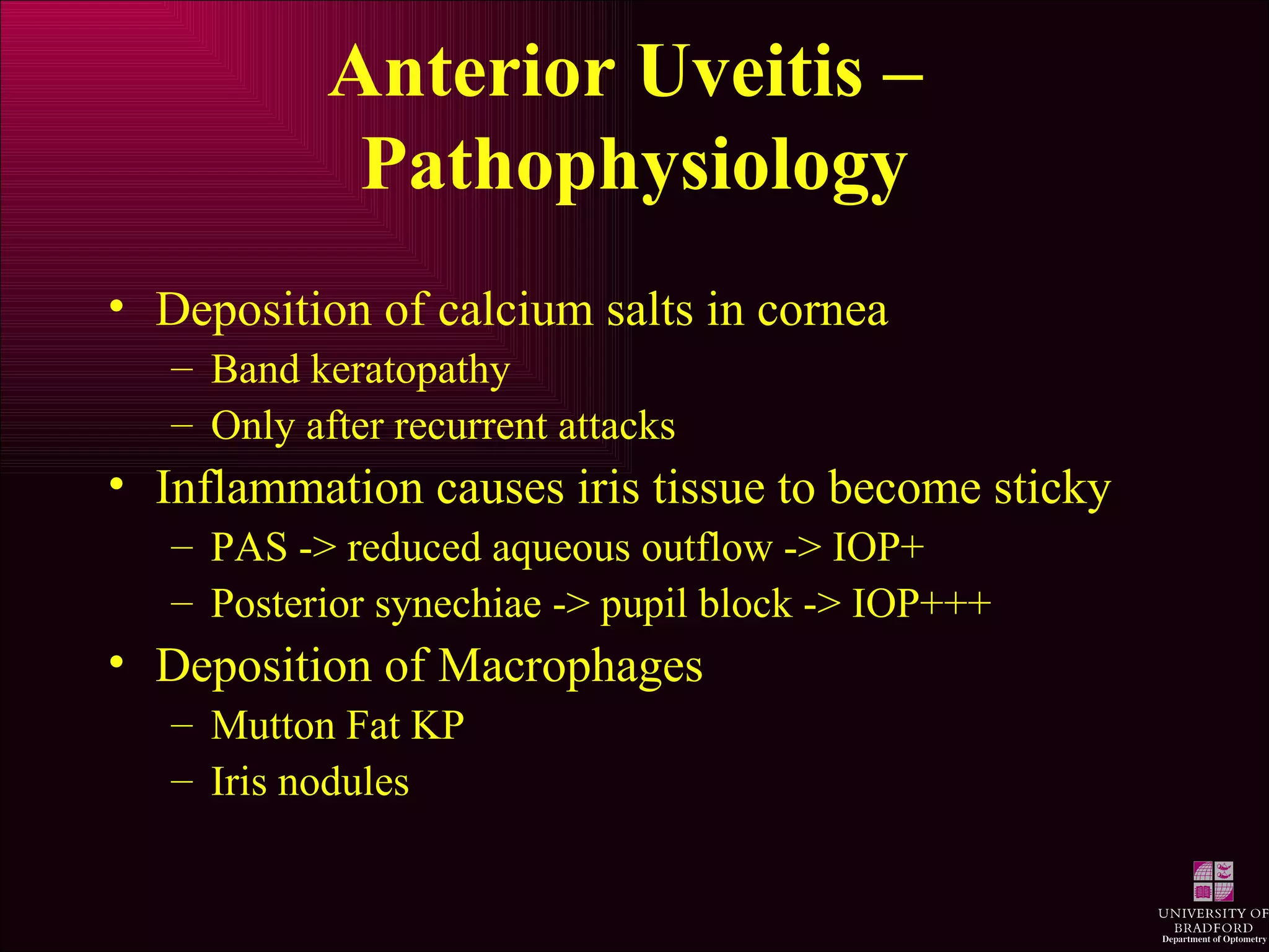 Anterior Uveitis | PPT