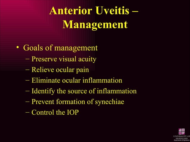 Anterior Uveitis | PPT