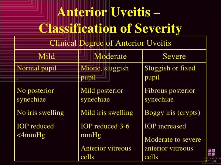 Uveitis Anterior