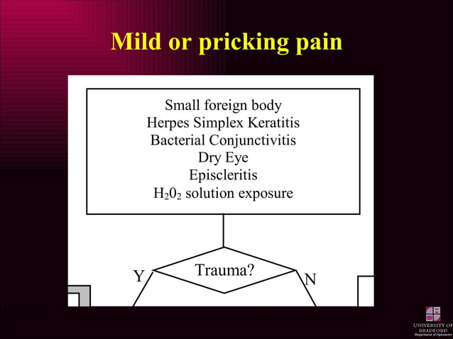 Differential Diagnosis of Red Eye | PPT